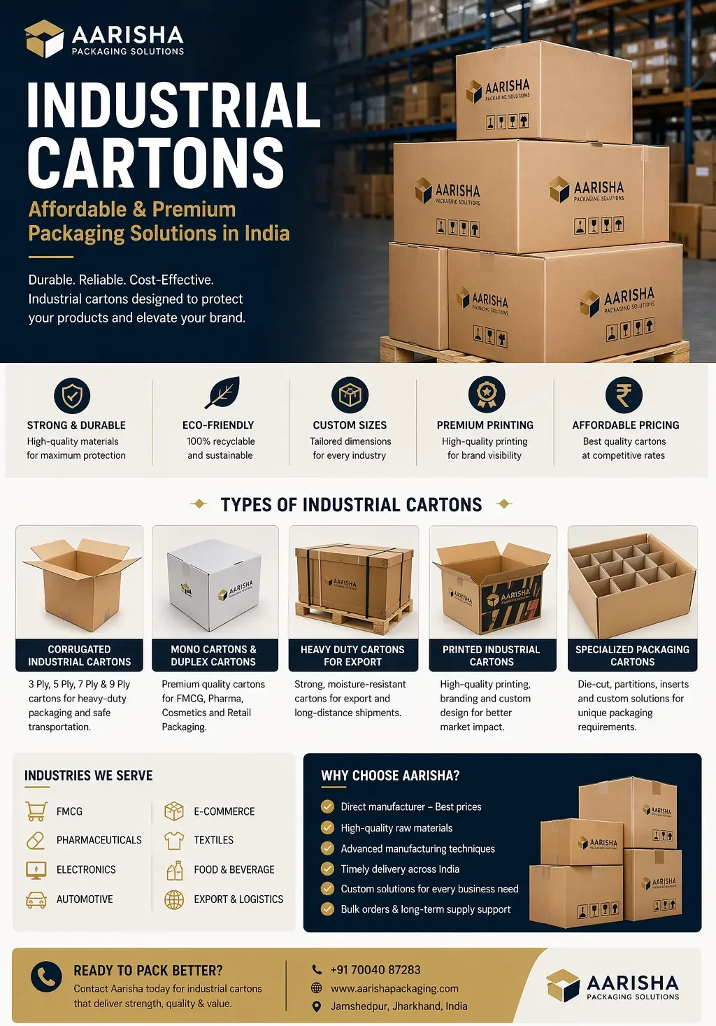 Industrial Cartons: Latest Carton Box Rates in India & Premium ...